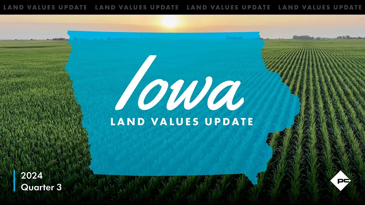 Iowa Land Values Update | 2024 Quarter 3 | Peoples Company